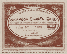 Boulevard Bourbon Barrel Aged Quad