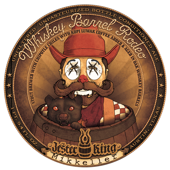 Jester King / Mikkeller Whiskey Barrel Rodeo • thefullpint.com