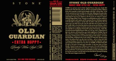 Stone Releases 2015 Old Guardian & Old Guardian Extra Hoppy Today ...