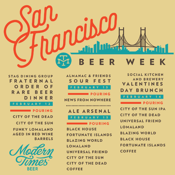 Modern Times Beer Heads To San Francisco • thefullpint.com