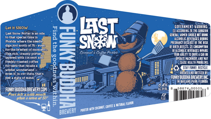 Funky Buddha Last Snow • thefullpint.com