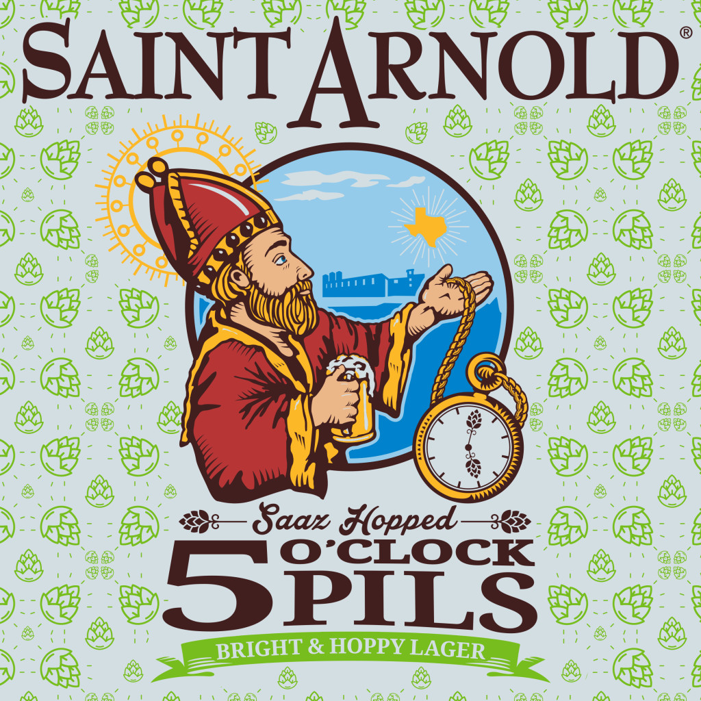 Saint Arnold Introduces 5 O’Clock Pils – The Perfect Anytime Beer ...