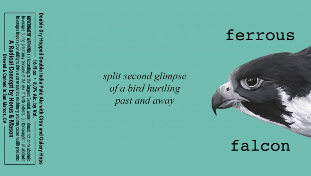 Kyle Harrop of Horus Aged Ales Launches IPA Brand Ferrous Falcon ...