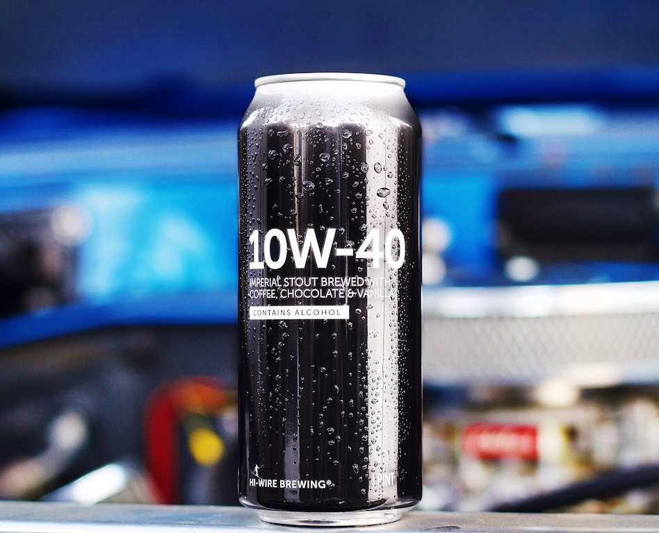 Hi-Wire Brewing 10W-40 Imperial Stout & Wild Grape Ale Set for December ...