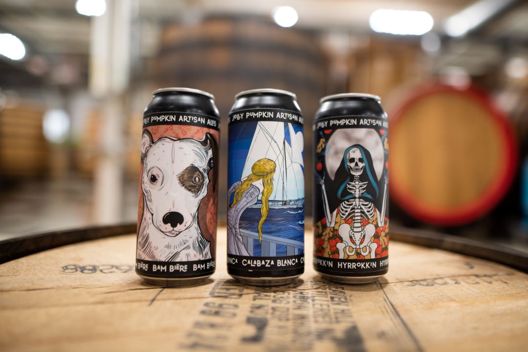 Jolly Pumpkin Artisan Ales Debuts Wild Ales In Cans • thefullpint.com