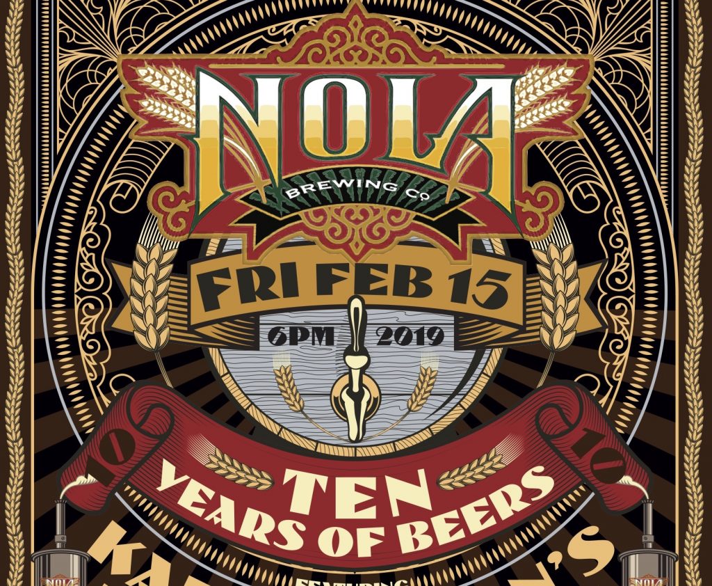NOLA Brewing Celebrates Ten Years of Beers • thefullpint.com