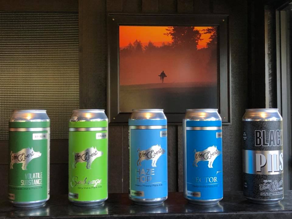 Von Ebert Brewing Announces a 5 Can Release • thefullpint.com